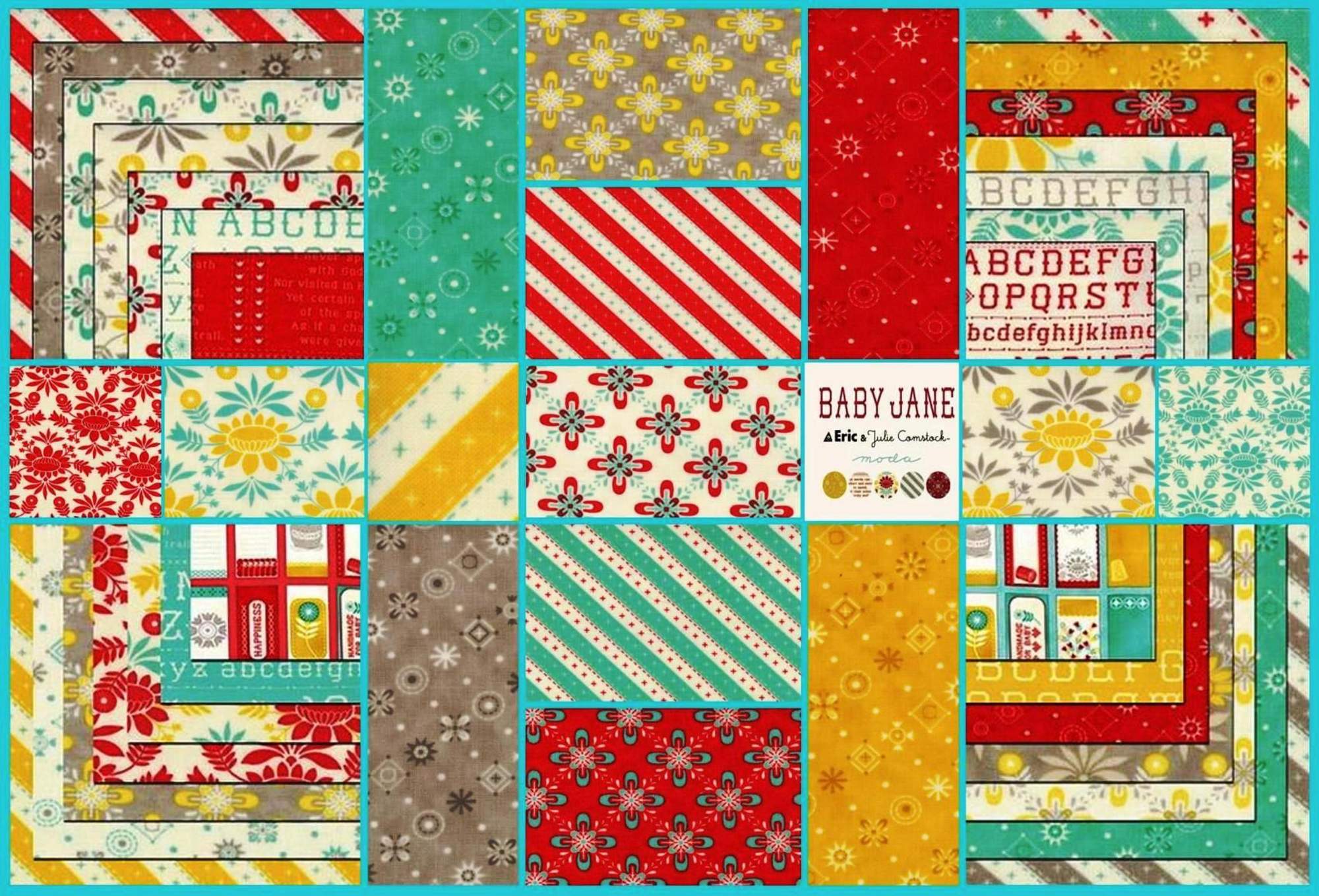 Solve Fabric patchwork - larger jigsaw puzzle online with 486 pieces