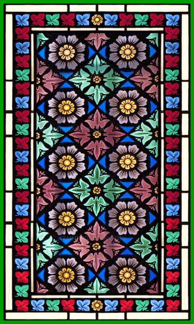 Solve Stained glass window! jigsaw puzzle online with 45 pieces