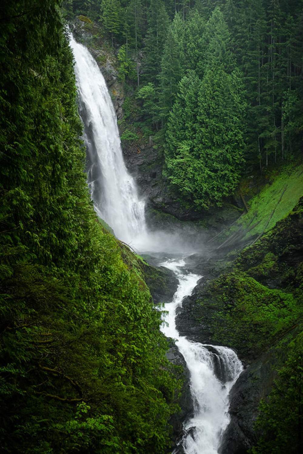 Solve Middle Wallace Falls,Wallace Falls State Park, WA 7670 jigsaw ...