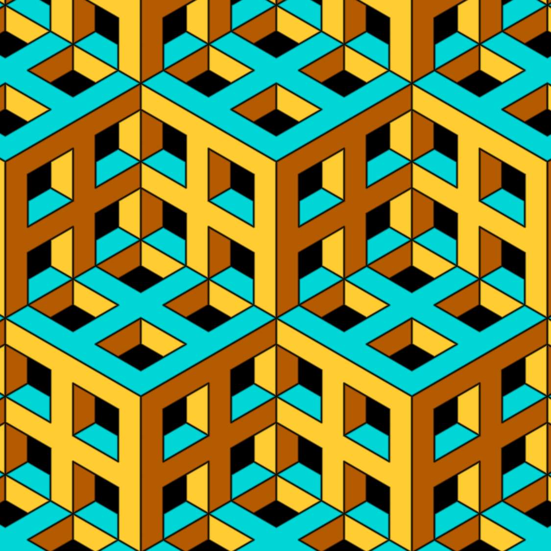 Solve 3D Cubes 01 jigsaw puzzle online with 81 pieces