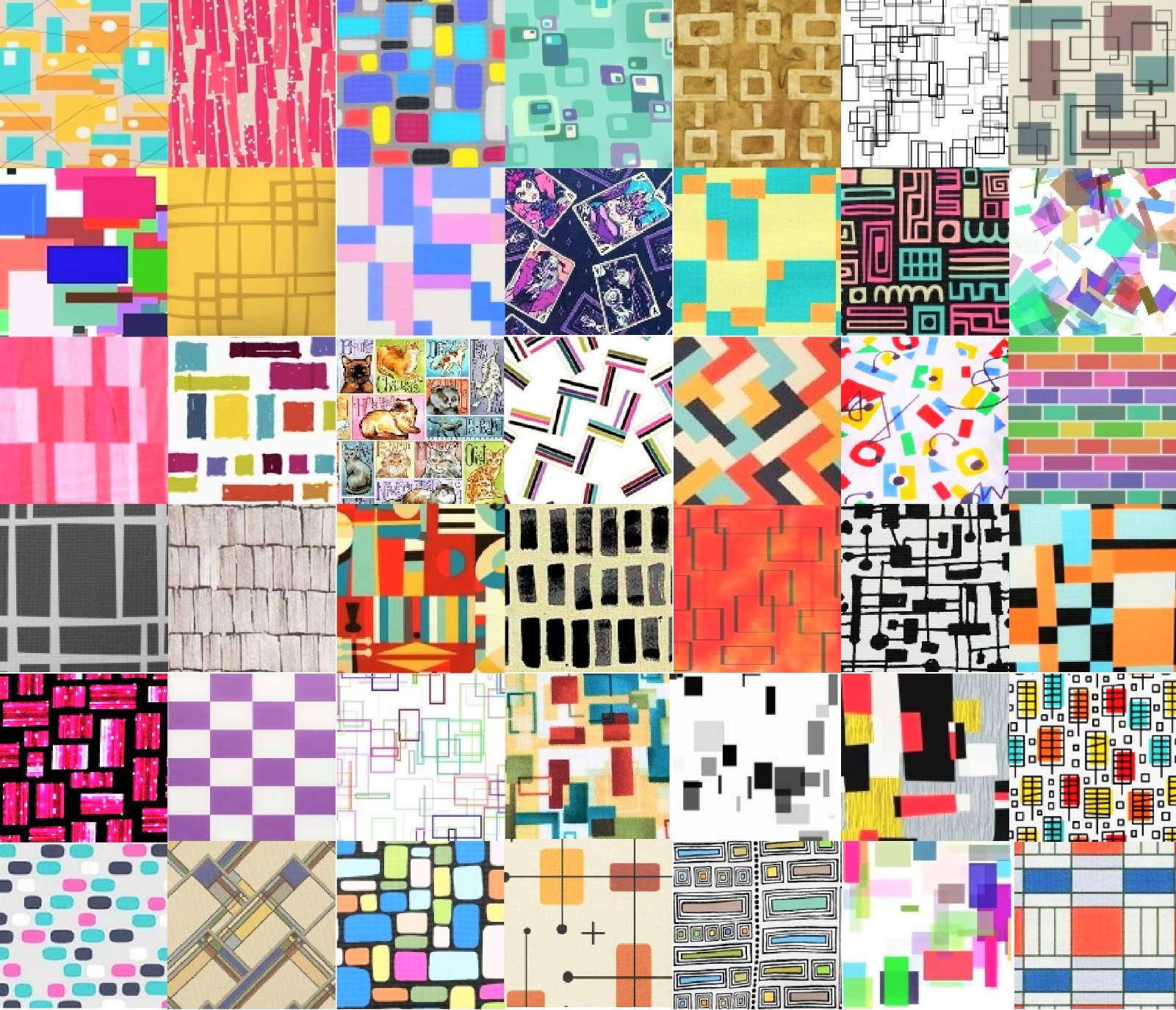 Solve PATCHWORK RECTANGLES 28 jigsaw puzzle online with 143 pieces