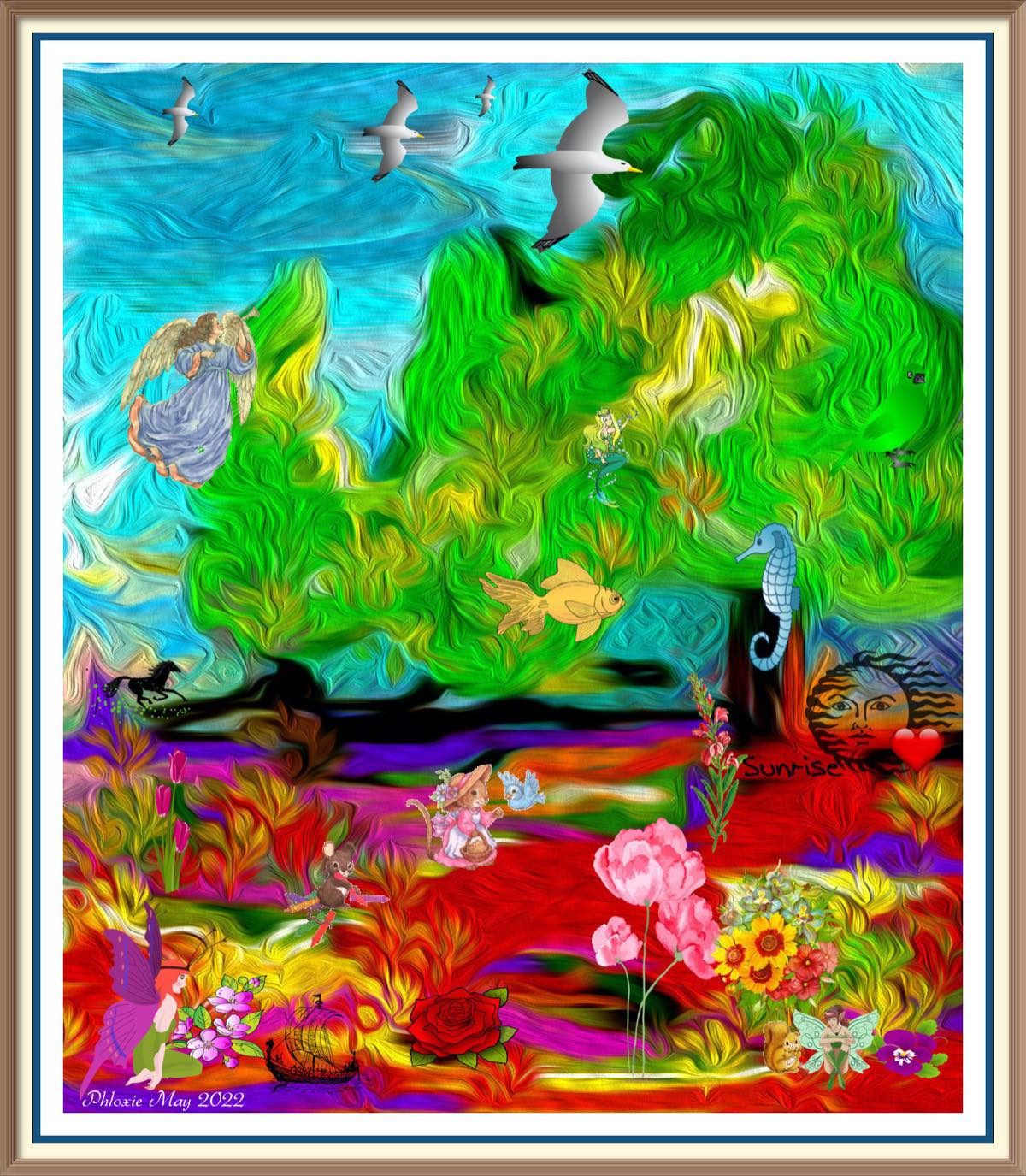 Solve Sunrise jigsaw puzzle online with 99 pieces