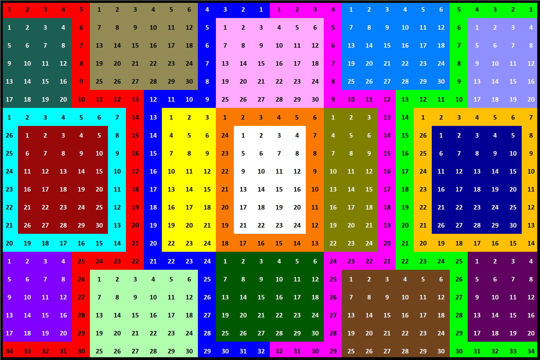 Solve Number 676 box flaps 600 jigsaw puzzle online with 600 pieces