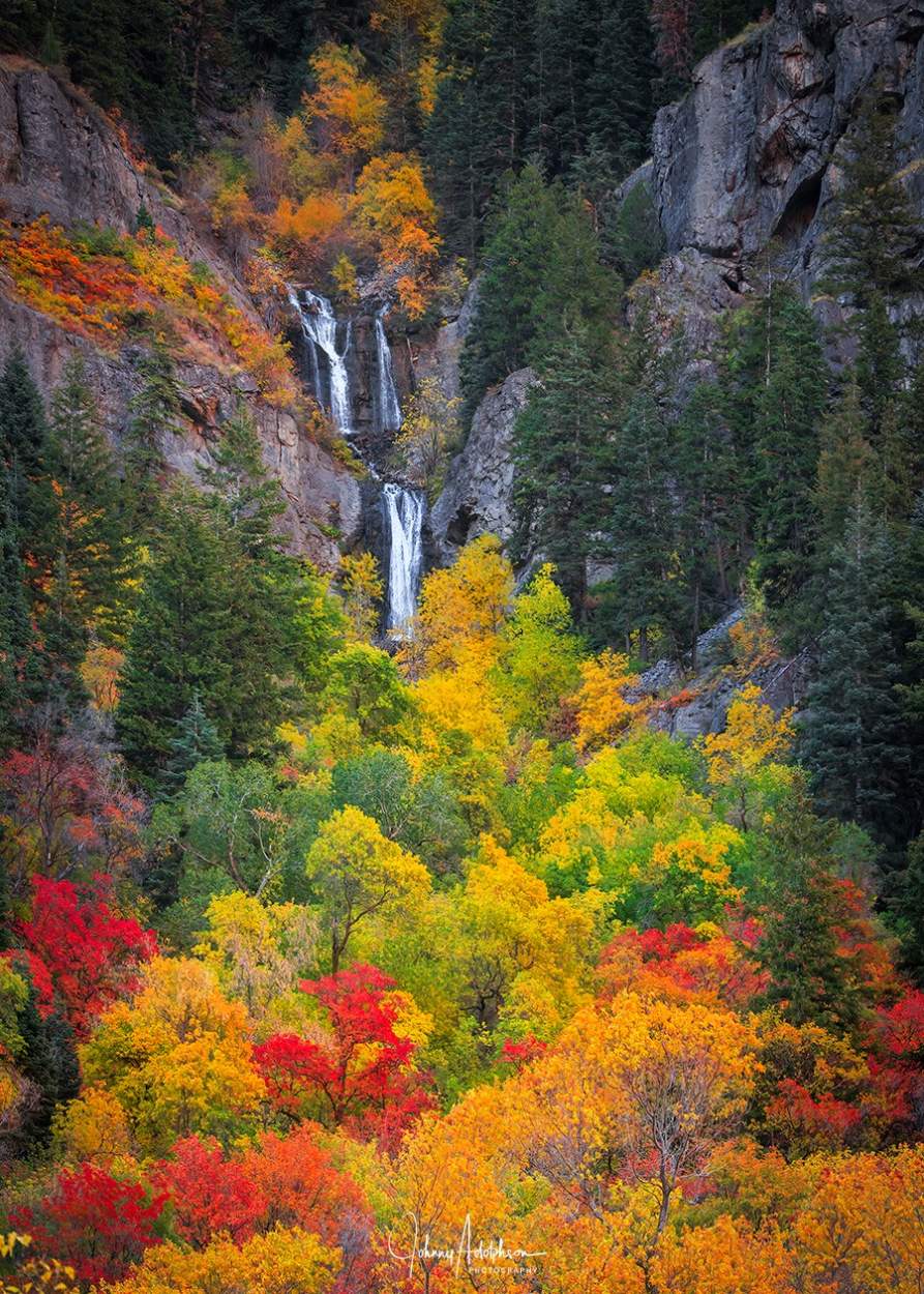 Solve Fall colors of Wasatch Mountains, Utah jigsaw puzzle online with ...