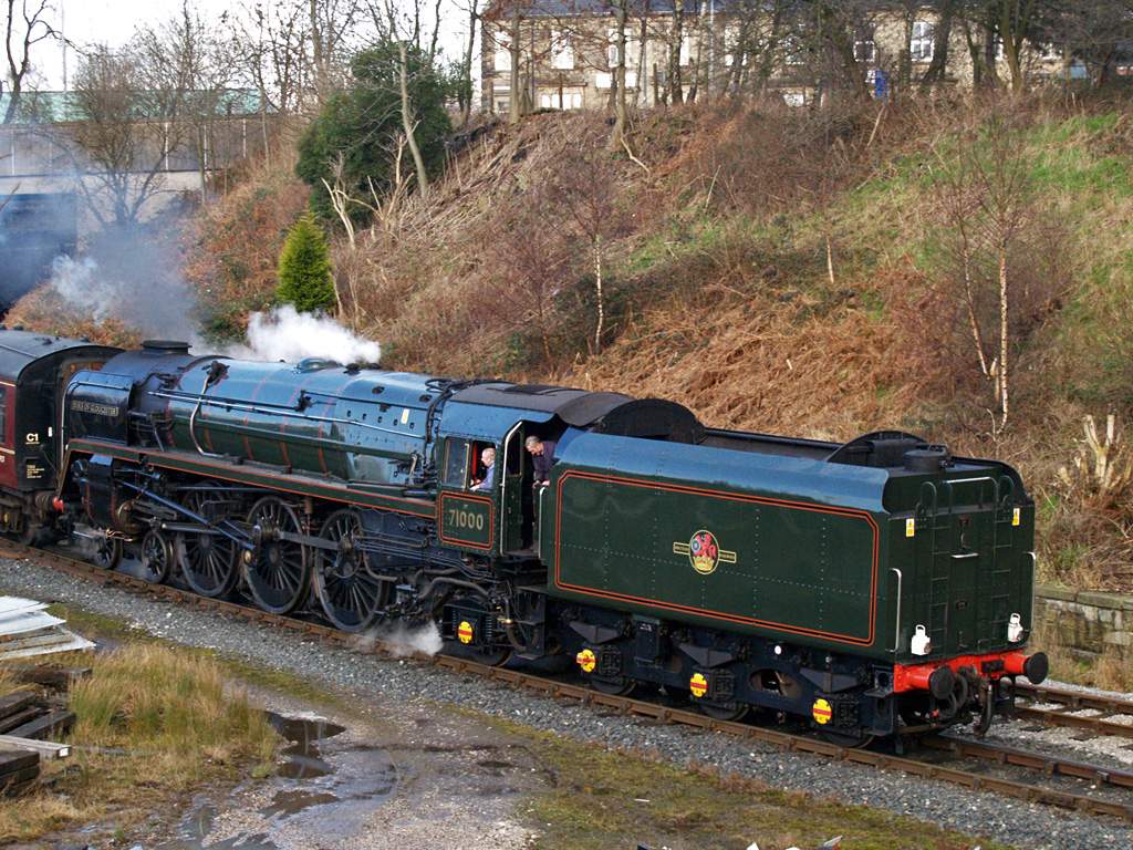 Solve BR Standard Class 8 4-6-2 71000 Duke of Gloucester. jigsaw puzzle ...