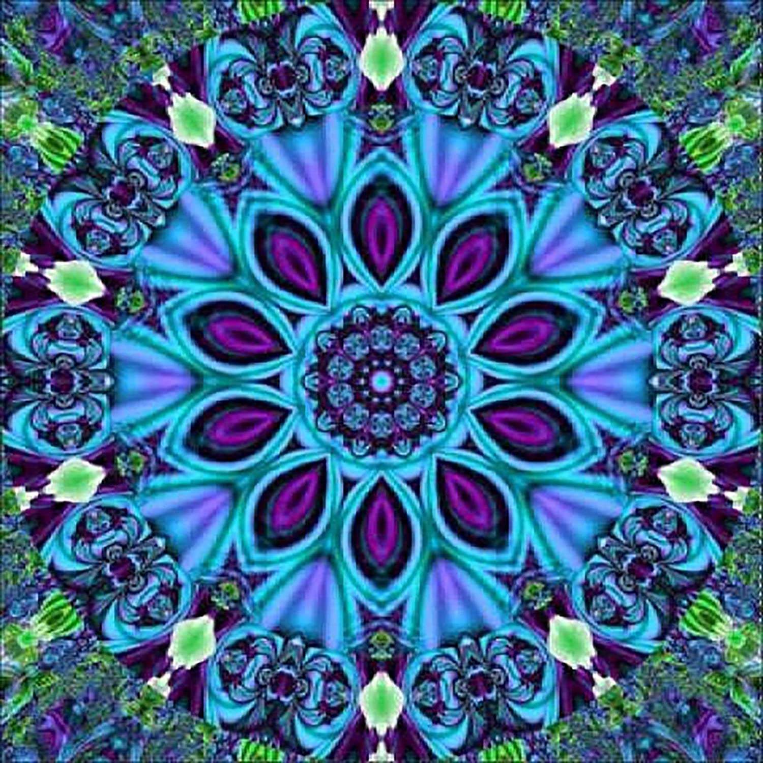 Jigsaw Puzzle | Mandala | 144 pieces | Jigidi