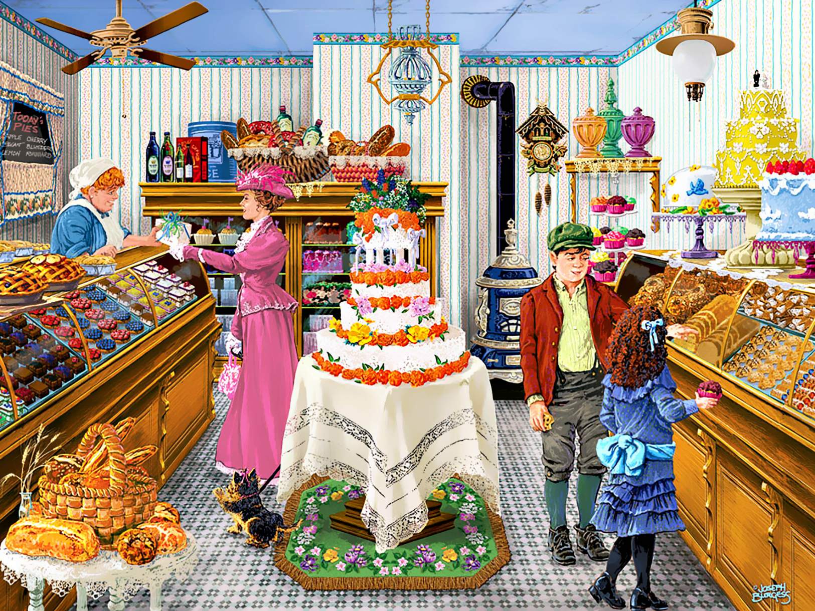 Solve Fantastic Cakes1 jigsaw puzzle online with 130 pieces