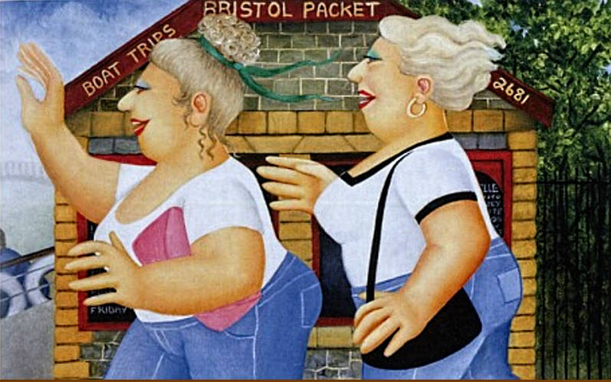 Solve "Ahoy There" by Beryl Cook (for Joyce) jigsaw puzzle online with ...