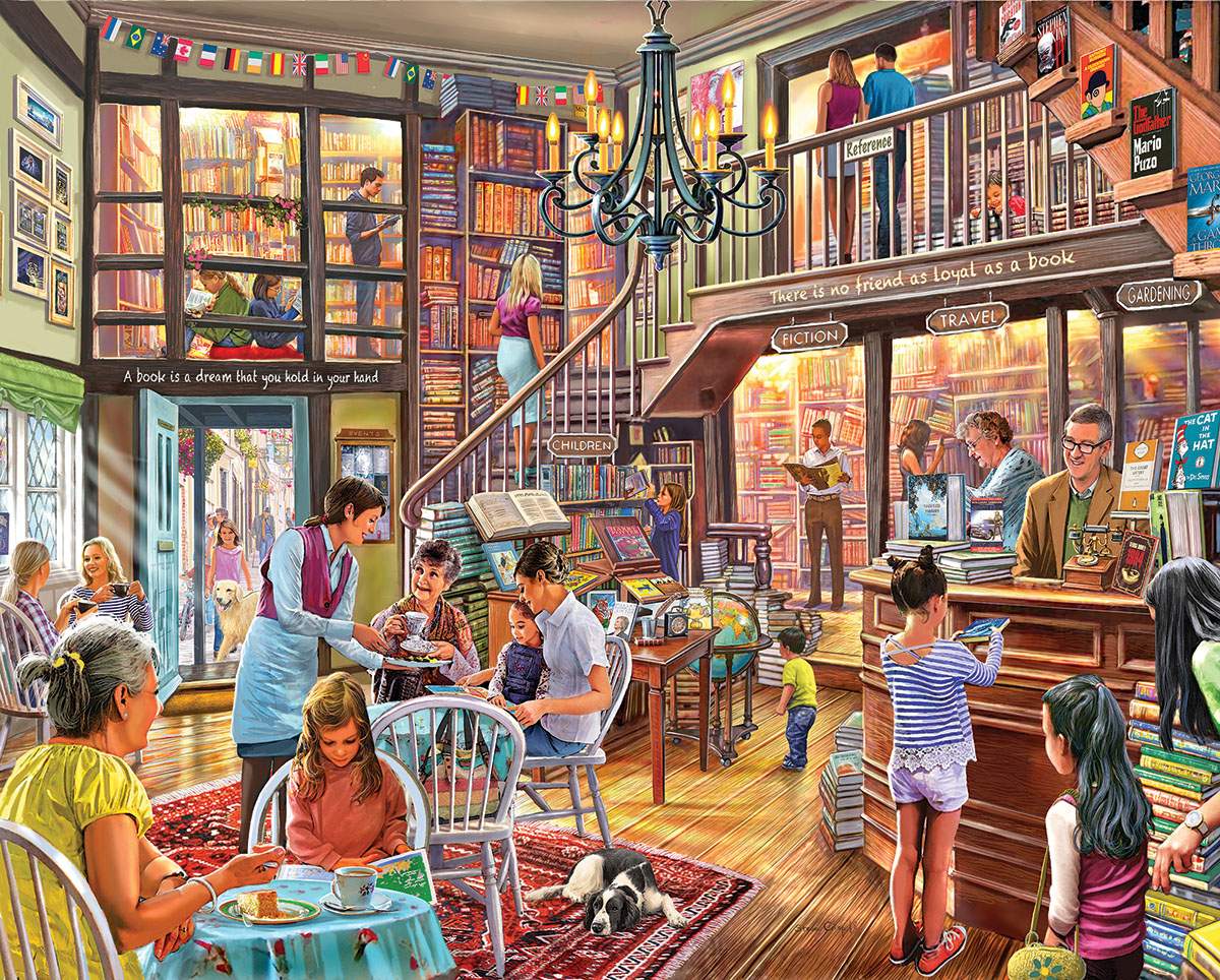 Solve local_book_store jigsaw puzzle online with 154 pieces