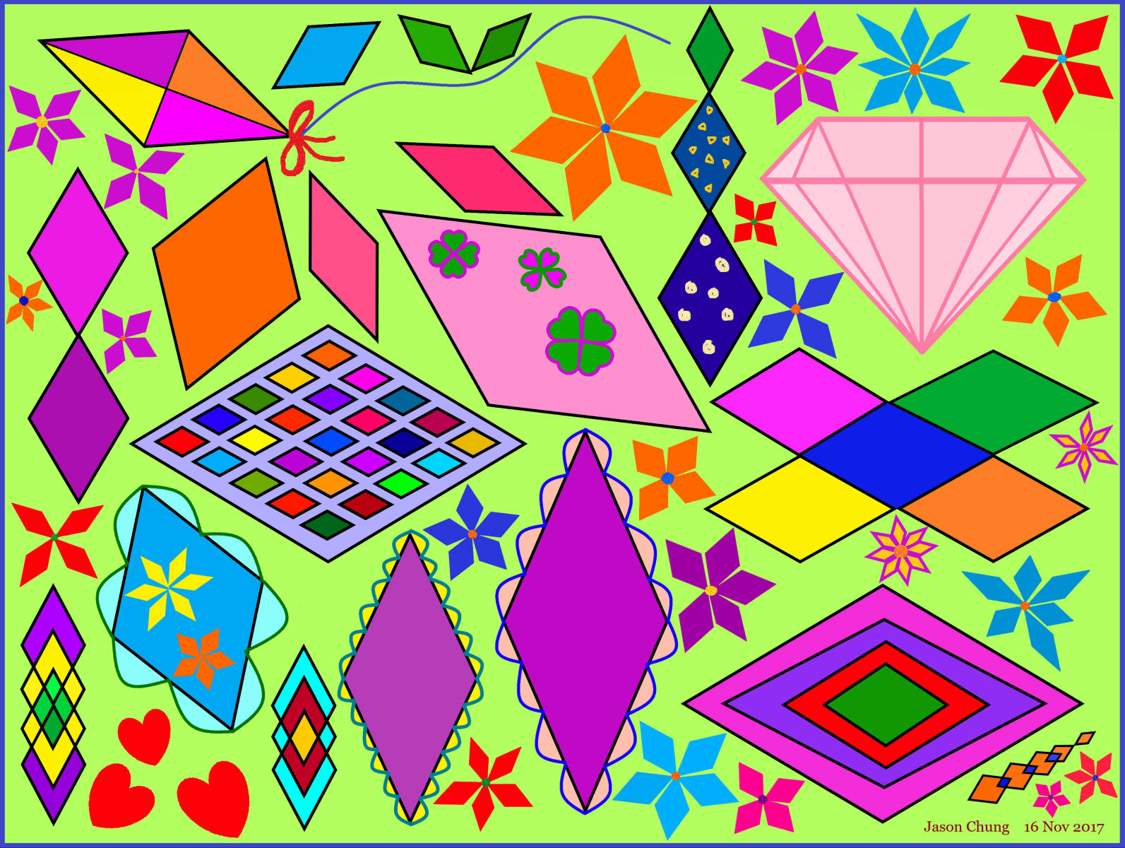 Solve Diamonds (Nov17P17) jigsaw puzzle online with 540 pieces