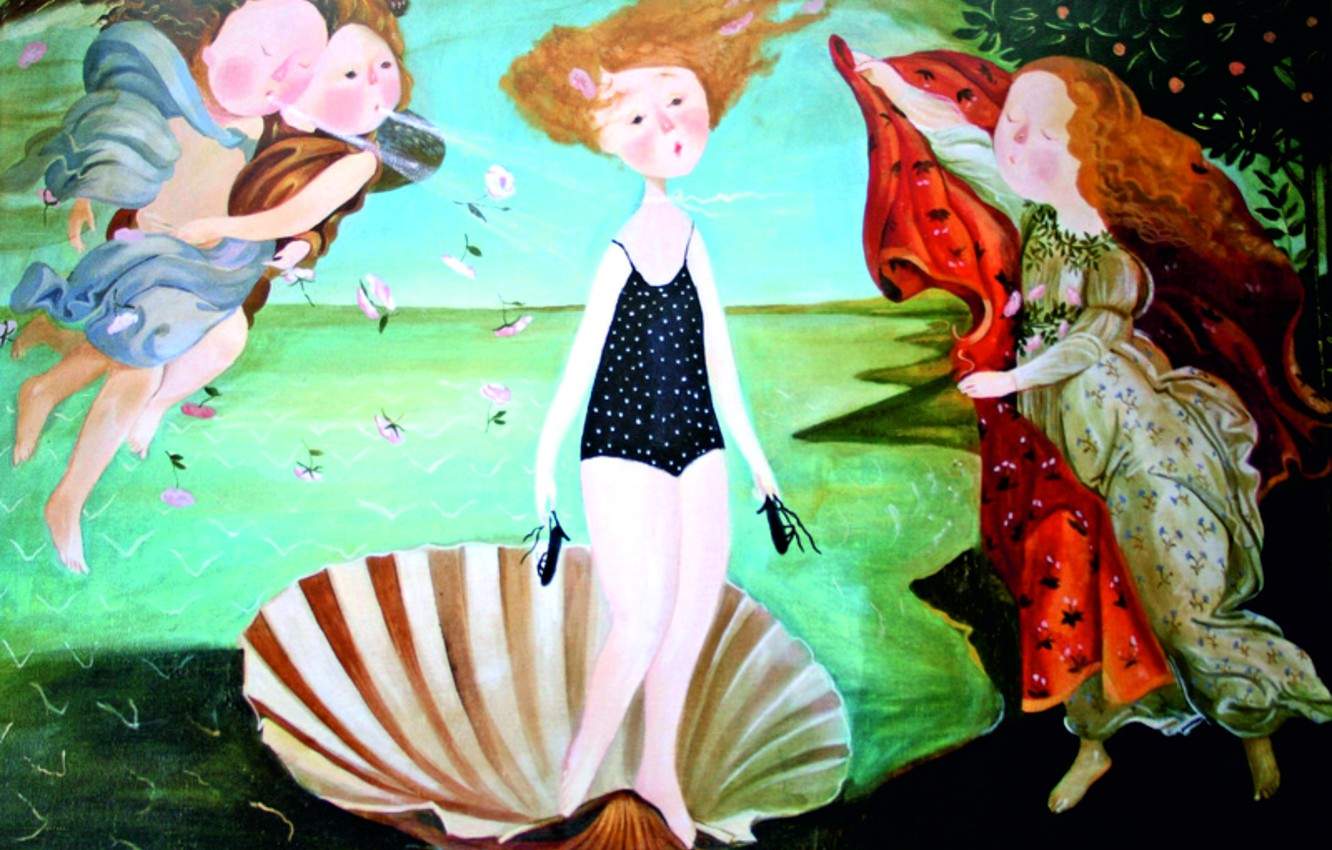 Solve Eugenia Gapchinska Artwork - UKRAINIAN ARTIST 'Angely ptichki ...