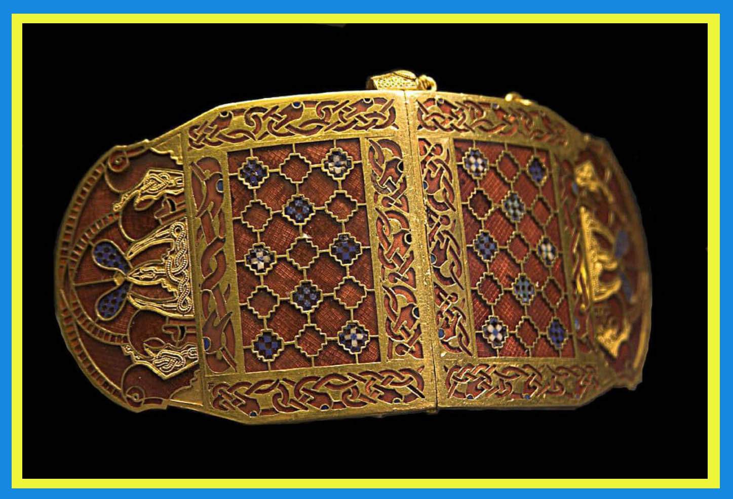 Solve Shoulder clasp (one of a pair) from the Sutton Hoo ship burial ...