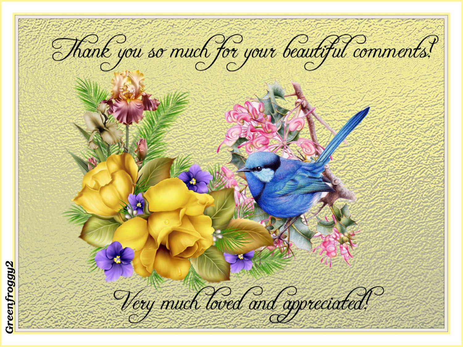 Solve PUZZLE - Thank You II jigsaw puzzle online with 48 pieces