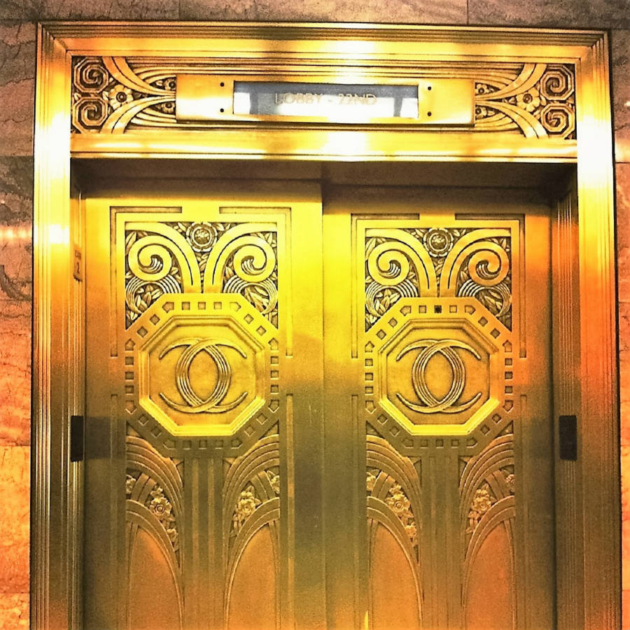 Solve Art Deco ~ Elevator Doors - Coco Chanel? jigsaw puzzle online ...