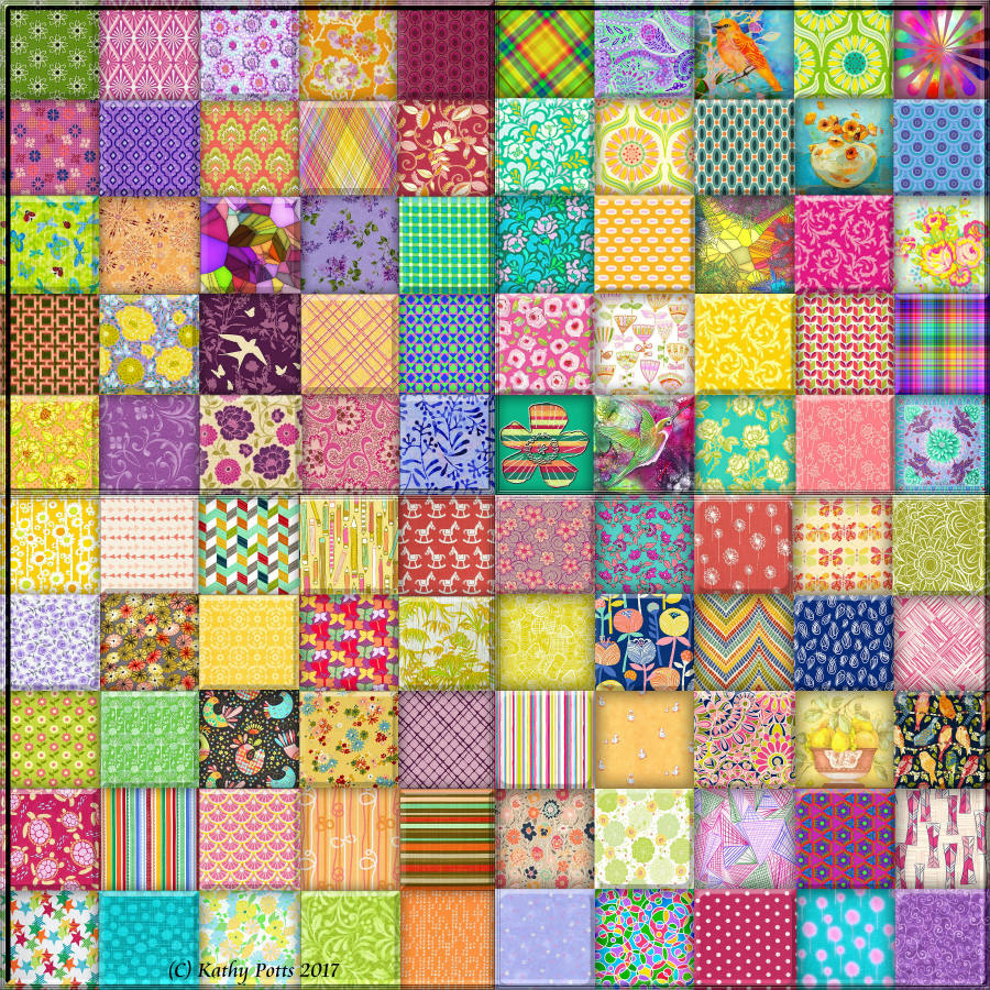 Solve 100 Square Tile Puzzle jigsaw puzzle online with 36 pieces