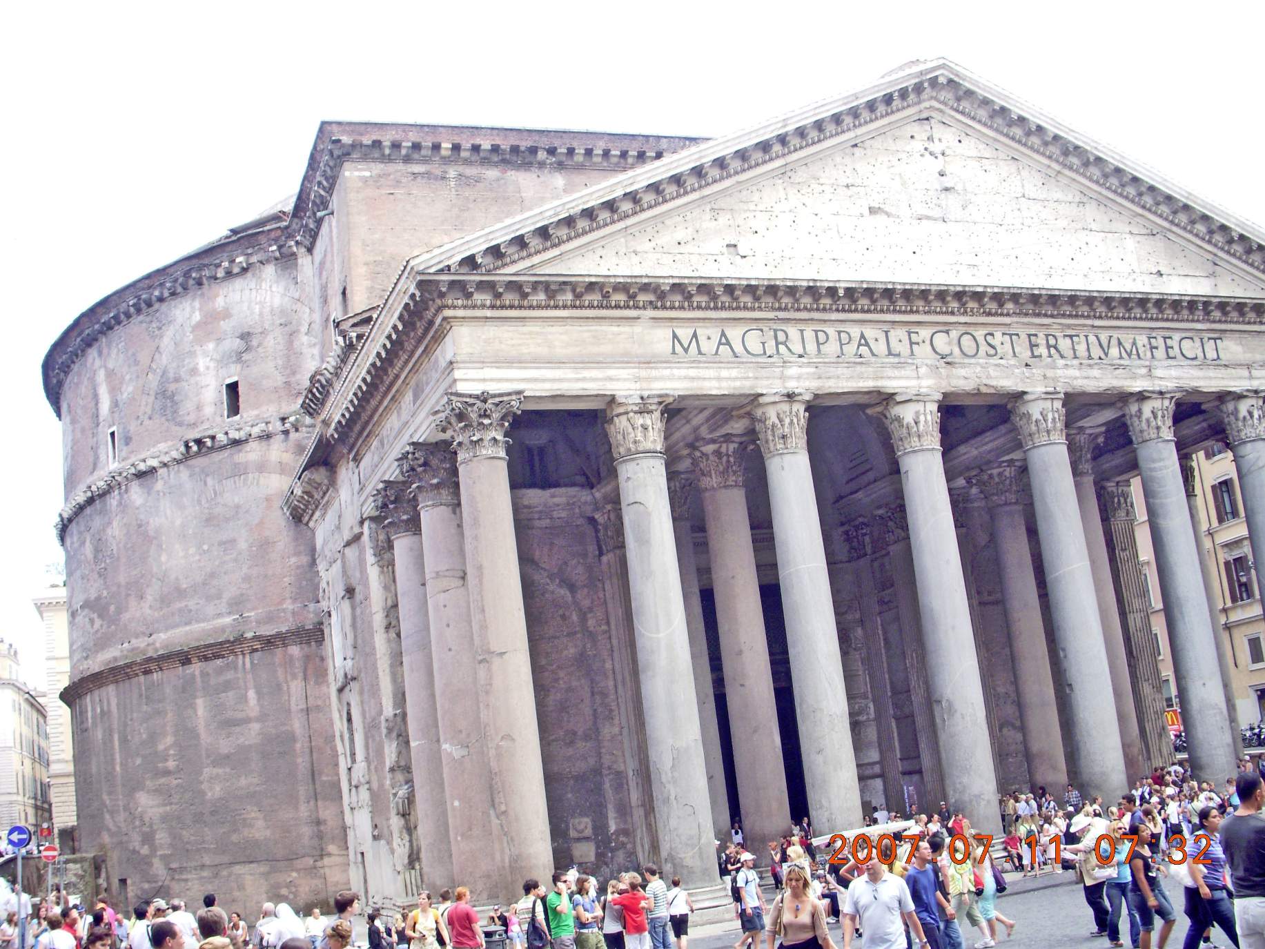 Solve Pantheon, Rome, built by Hadrian, July 2007 Italy trip jigsaw ...