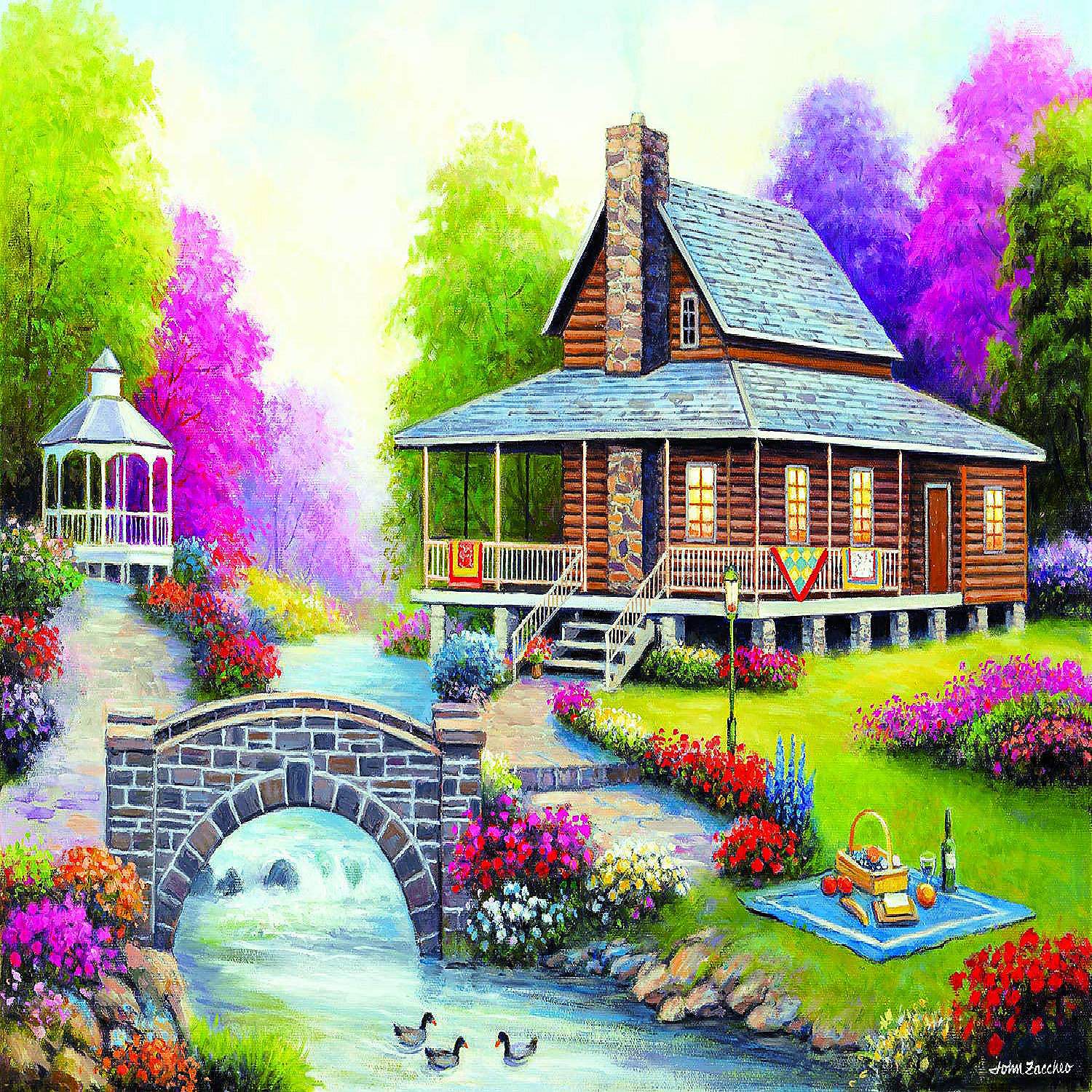 Jigsaw Puzzle | Spring Harmony | 196 pieces | Jigidi