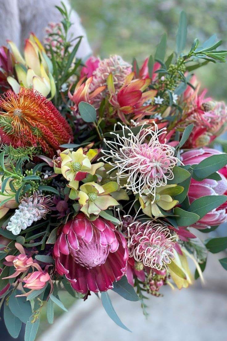 Solve Happiness is...Winter Jewel toned Proteas. jigsaw puzzle online ...