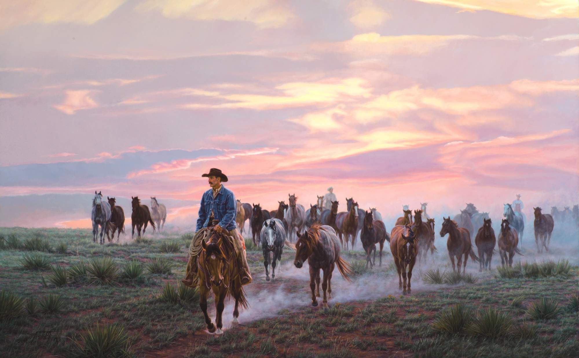 Solve "As Long as There Is a Sunset" Tim Cox jigsaw puzzle online with ...