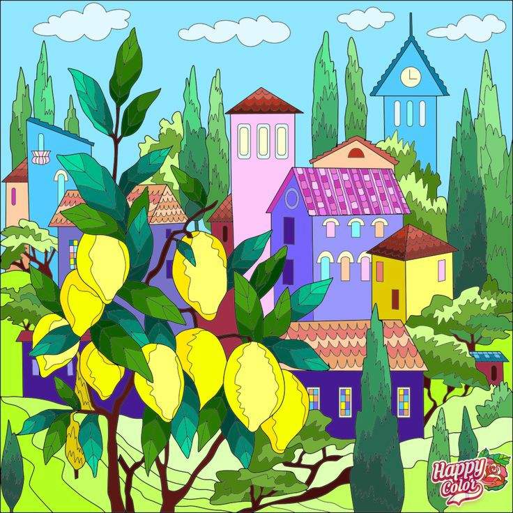 Solve ♫ Lemon Tree, Very Pretty ♫ jigsaw puzzle online with 64 pieces