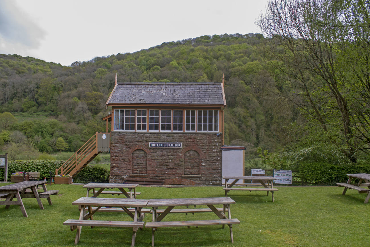 Solve Wye Valley 26-04-2019 Wye Valley Railway 1876 Tintern signal box ...