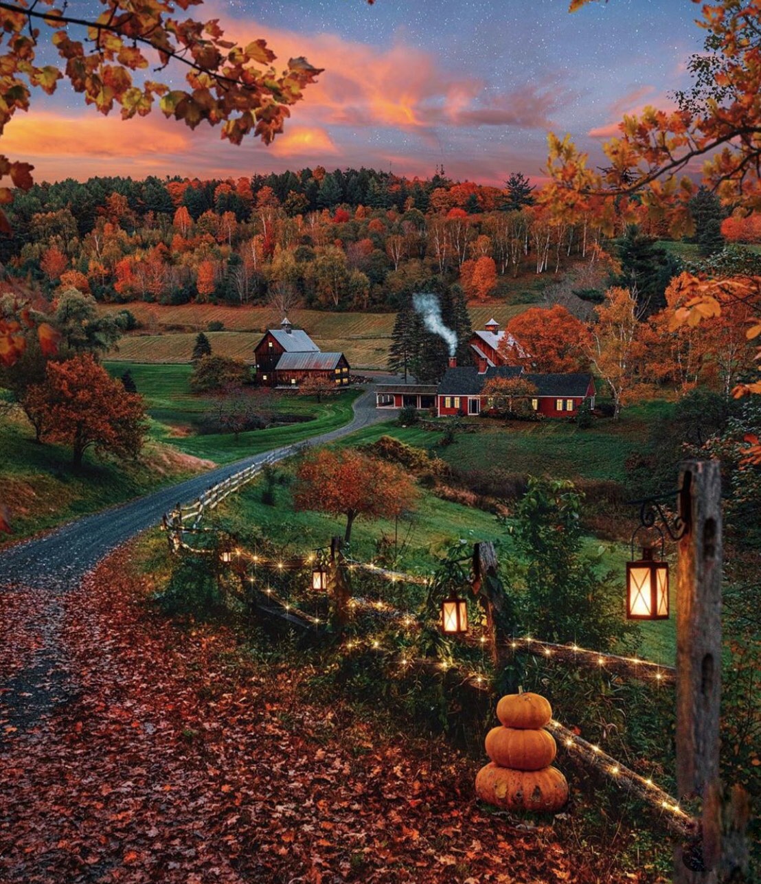 Jigsaw Puzzle | Beautiful fall scenery | 255 pieces | Jigidi