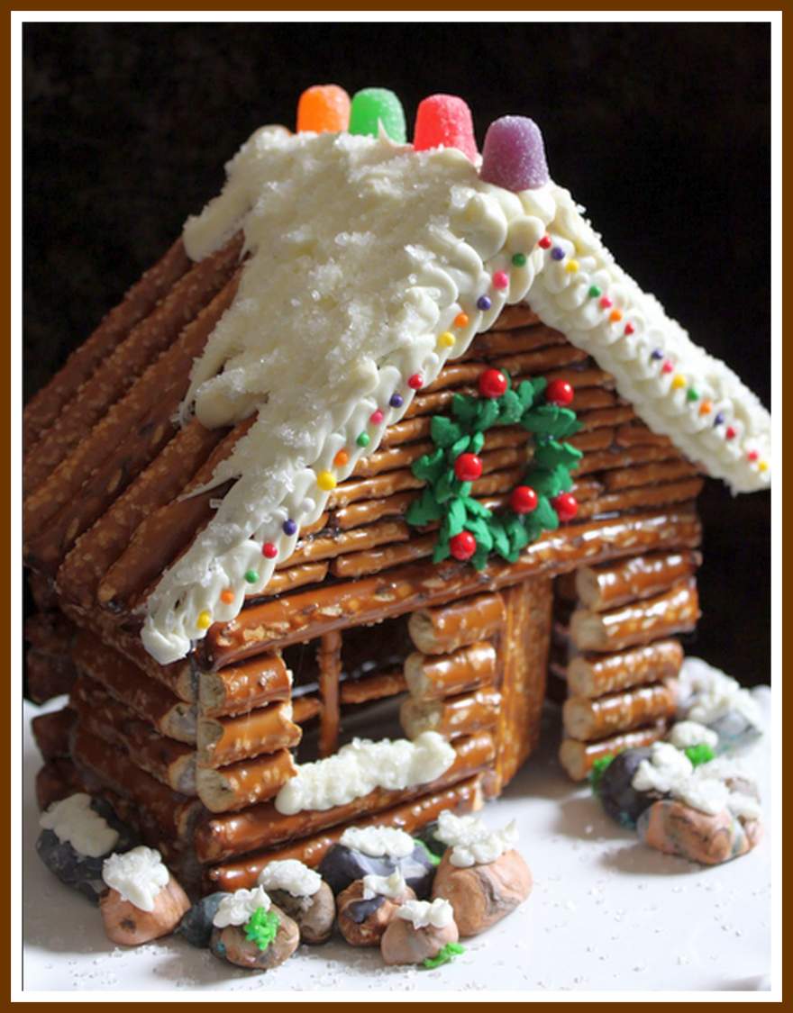 Jigsaw Puzzle | Pretzel cabin in the woods! | 35 pieces | Jigidi