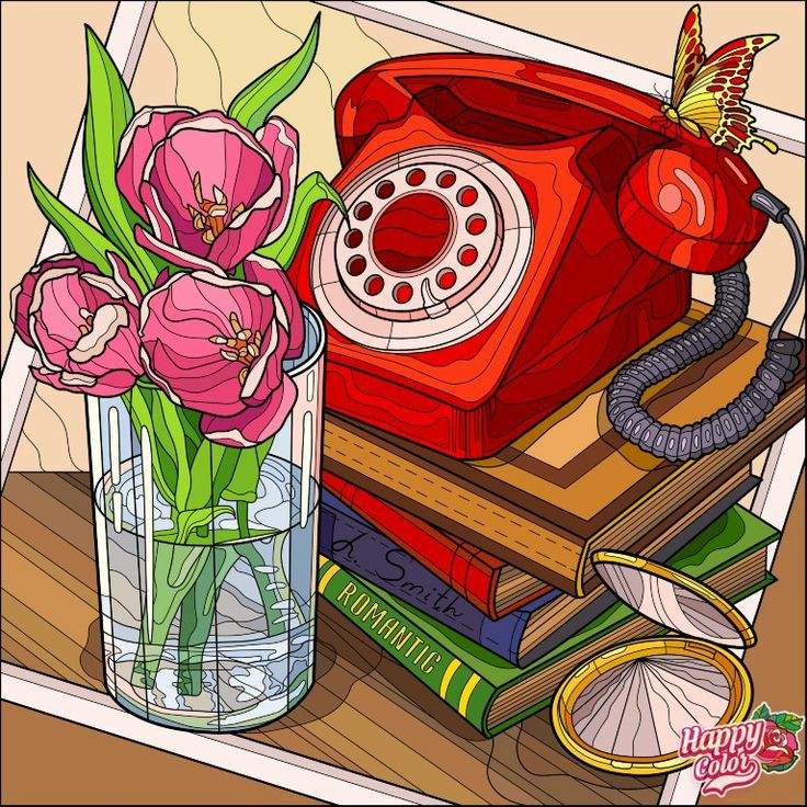 Solve Vintage Telephone (895) jigsaw puzzle online with 64 pieces