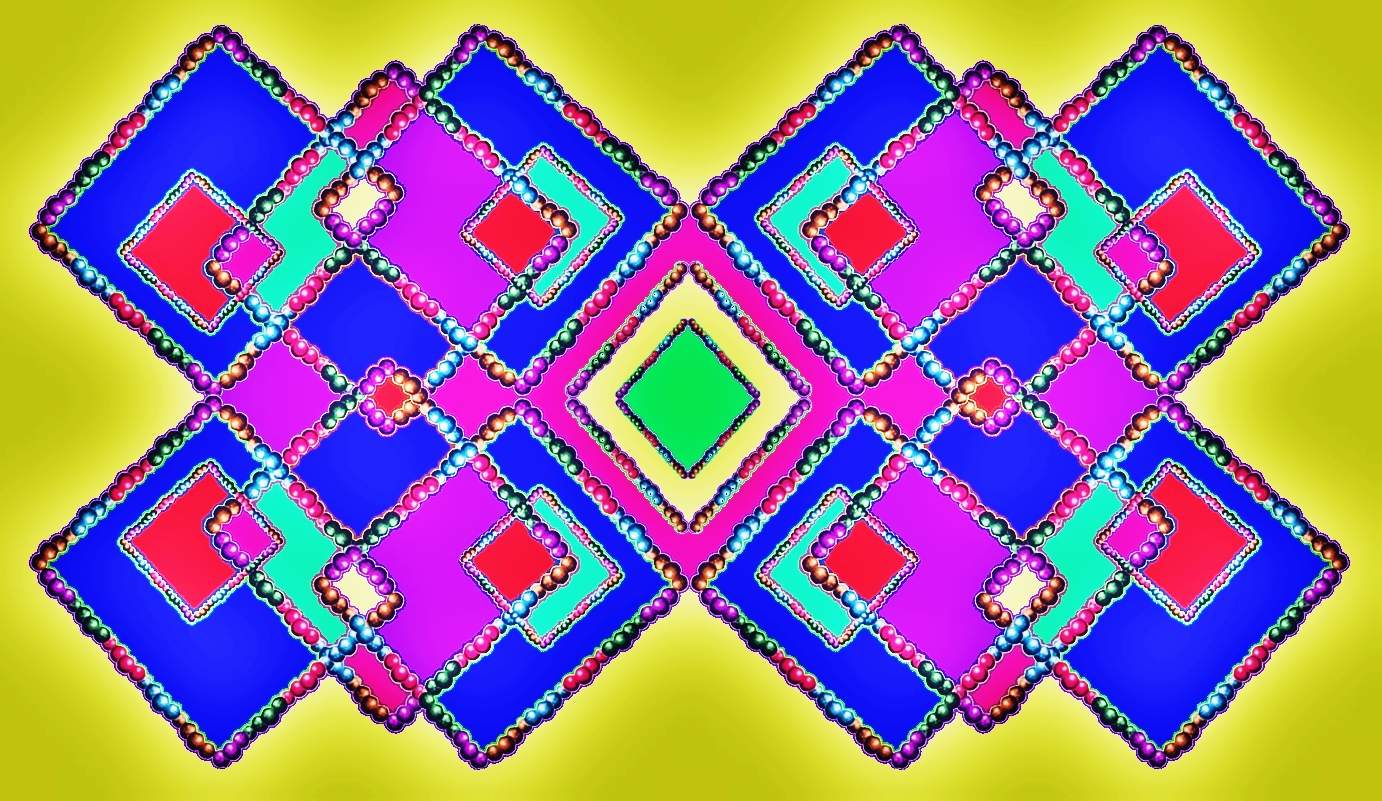 Solve Rectangle Art 4 jigsaw puzzle online with 209 pieces