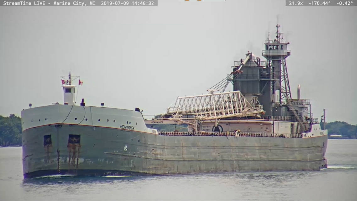 Solve Olive L Moore-Menominee - Great Lakes Articulated Tug-Barge ...