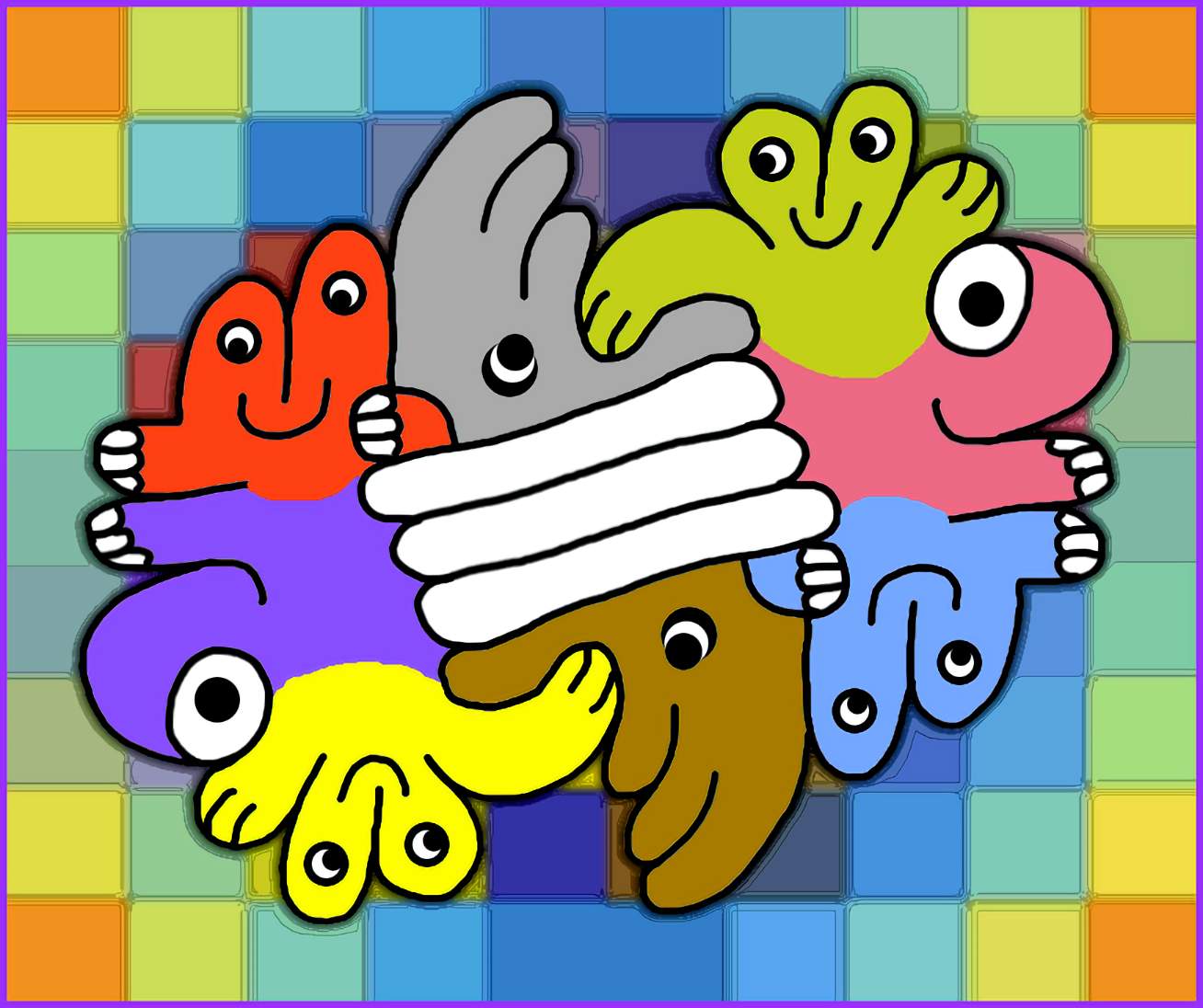 Solve some smiles jigsaw puzzle online with 304 pieces