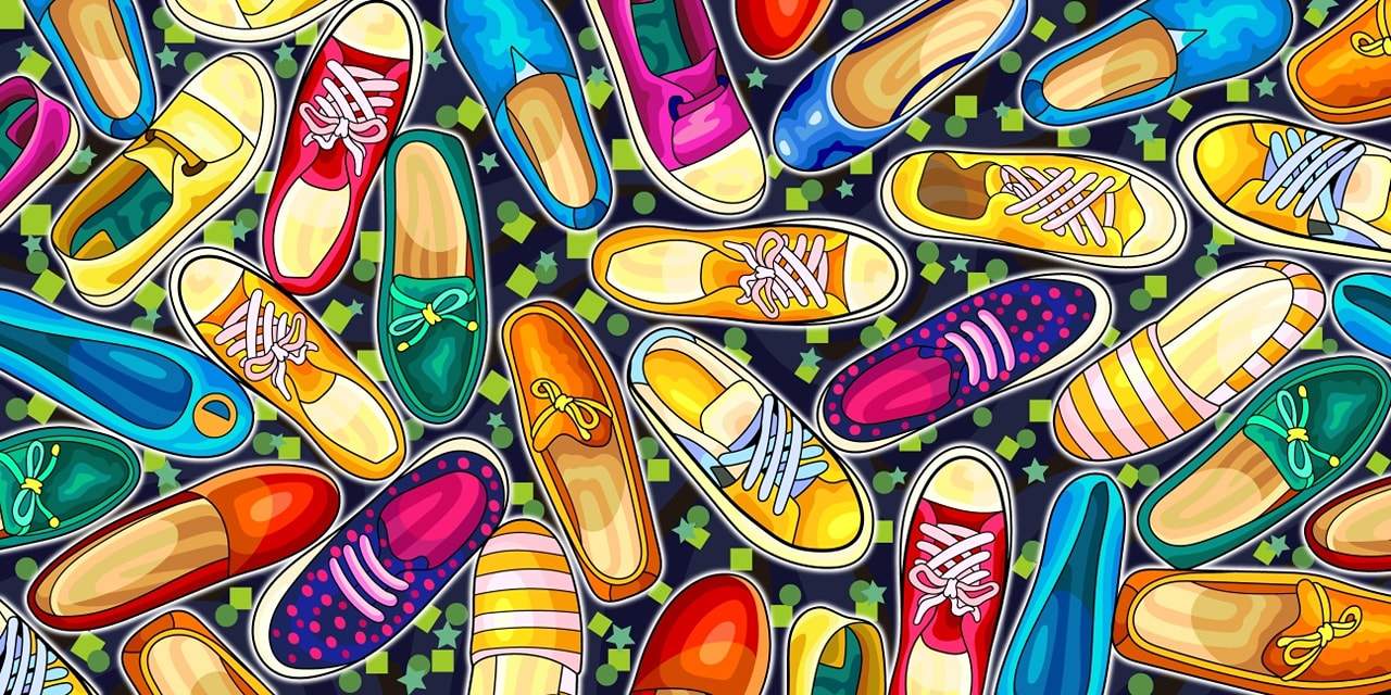 Solve I Love Sneakers jigsaw puzzle online with 28 pieces