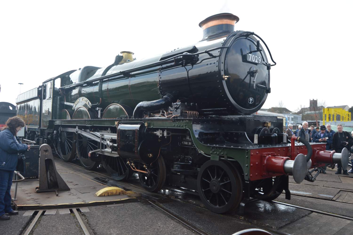 Solve GWR 4073 Class 4-6-0 7029 Clun Castle. jigsaw puzzle online with ...