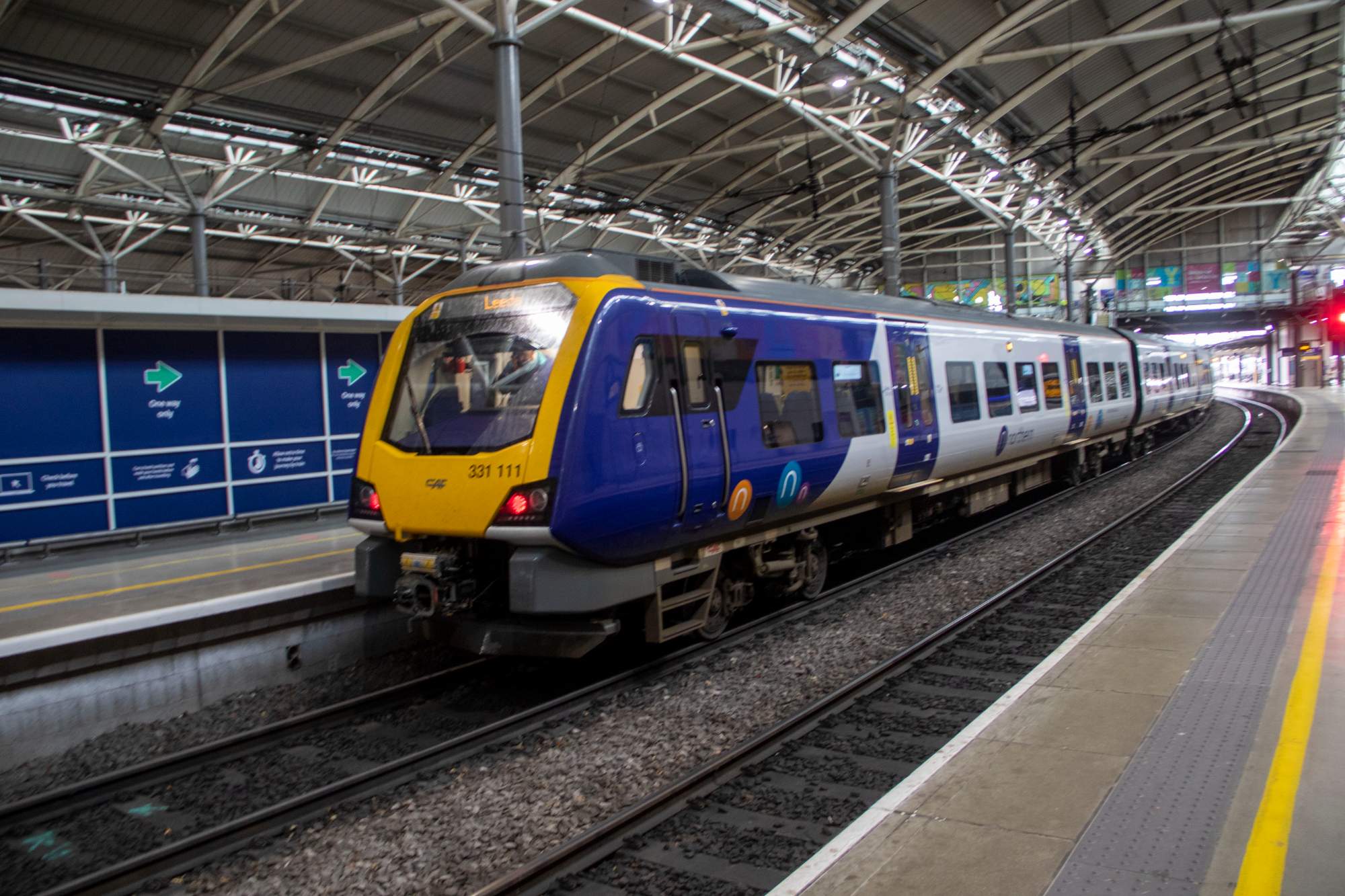 Solve Leeds 22-10-2020 City Station 1938 Northern British Rail Class ...