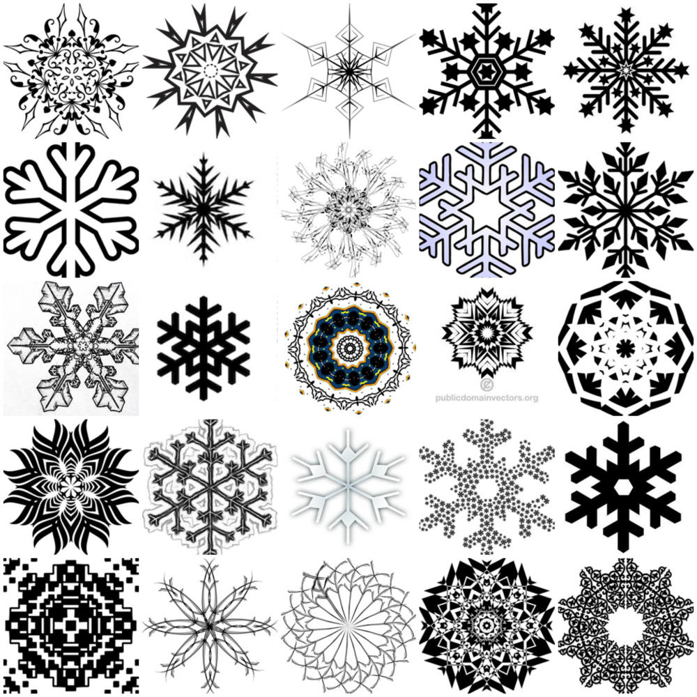 Solve Snowflakes jigsaw puzzle online with 100 pieces
