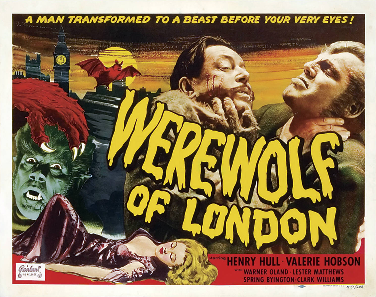 Solve Werewolf of London ~ 1935 jigsaw puzzle online with 500 pieces