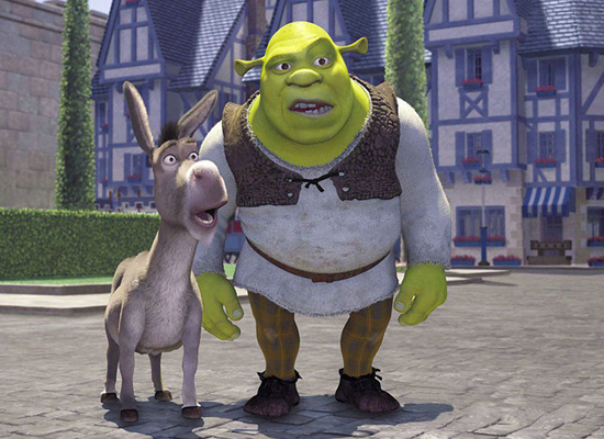 Solve Shrek jigsaw puzzle online with 63 pieces
