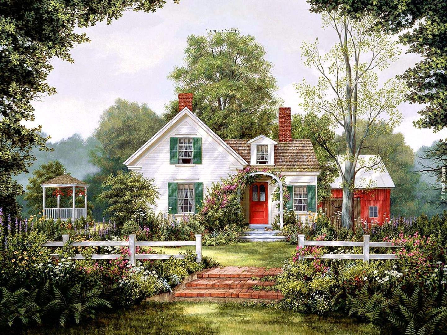 Solve Beautiful house jigsaw puzzle online with 108 pieces
