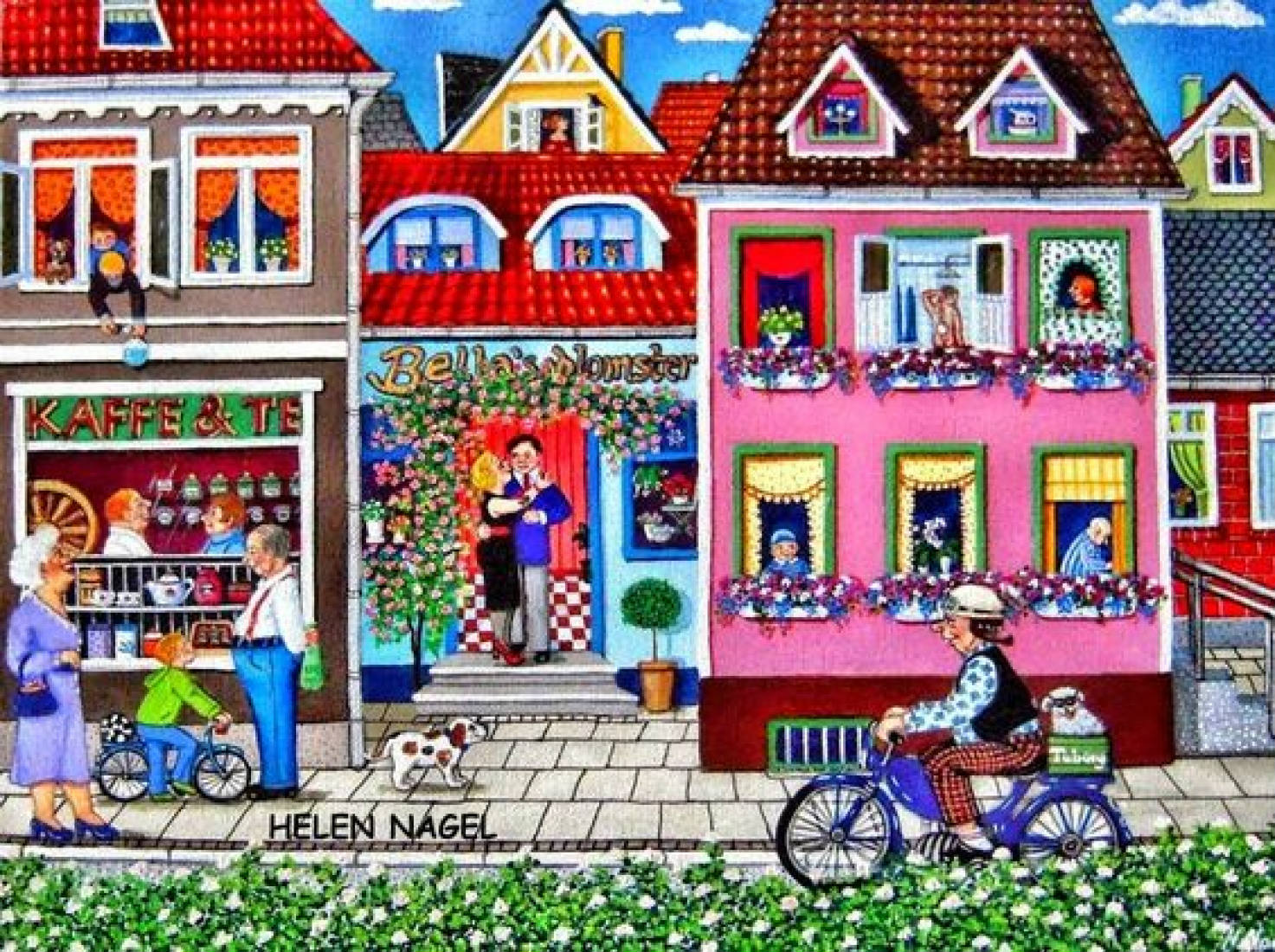Solve Friendly Neighbourhood jigsaw puzzle online with 165 pieces