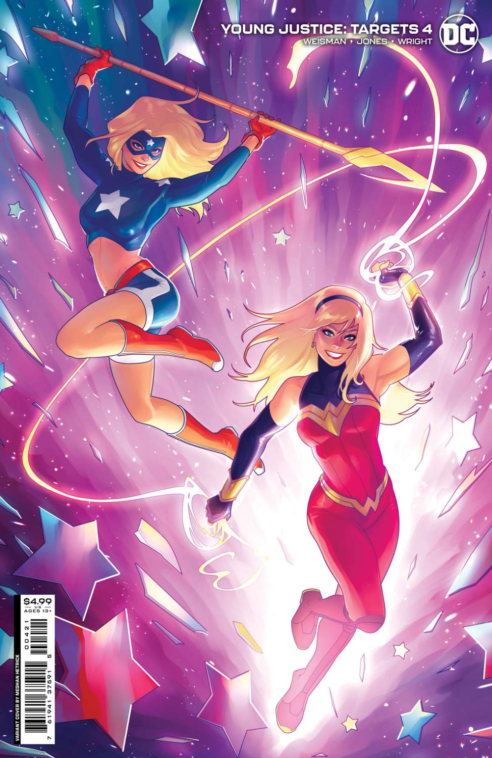 Solve YOUNG JUSTICE--STAR GIRL AND WONDER GIRL jigsaw puzzle online ...
