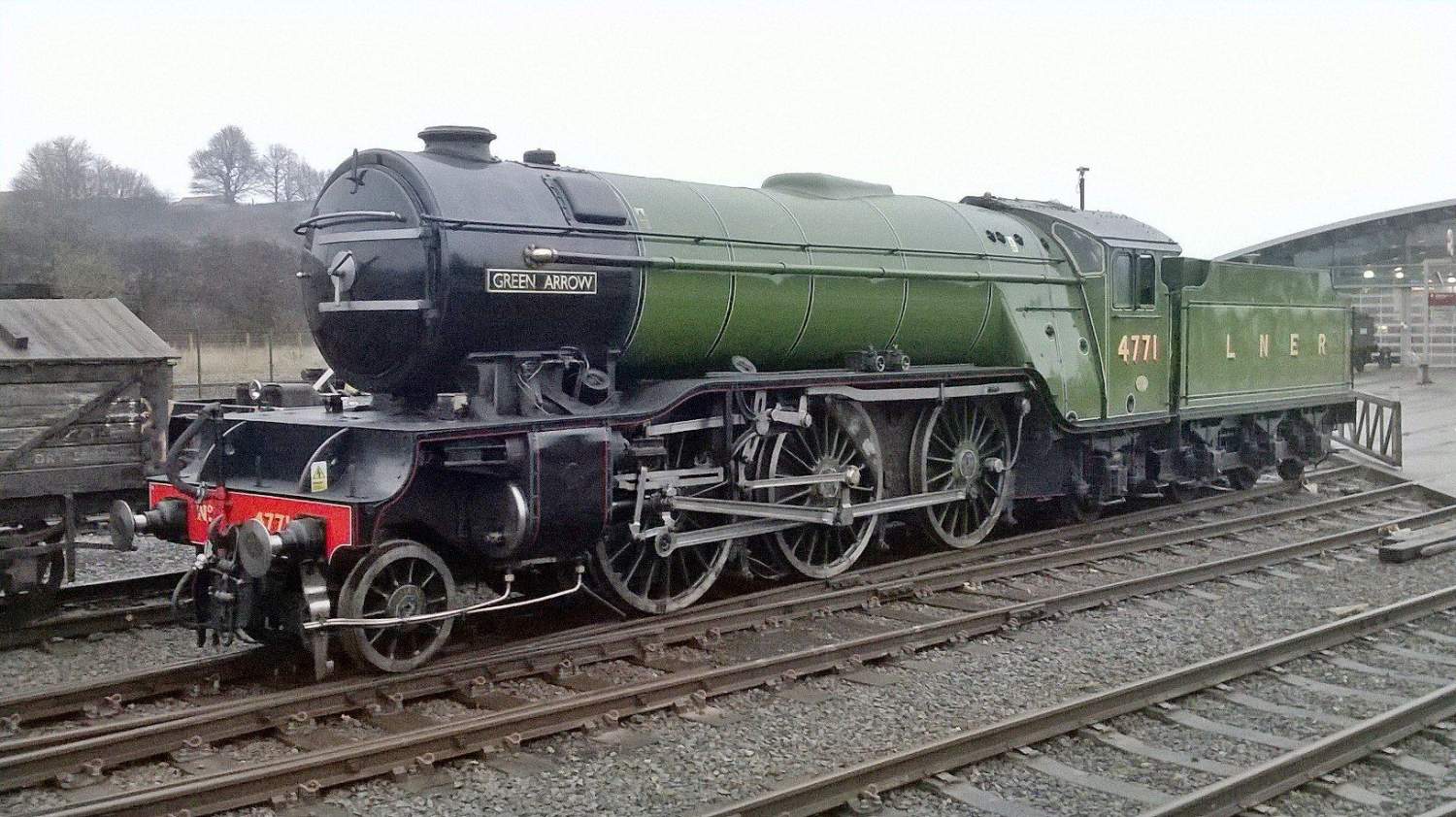 Jigsaw Puzzle | LNER Class V2 2-6-2 4771 Green Arrow. | 66 pieces | Jigidi