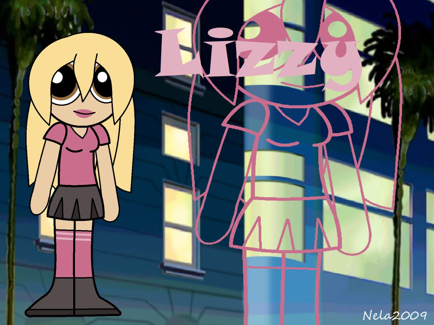 Solve Teen Lizzy Wallpaper jigsaw puzzle online with 48 pieces