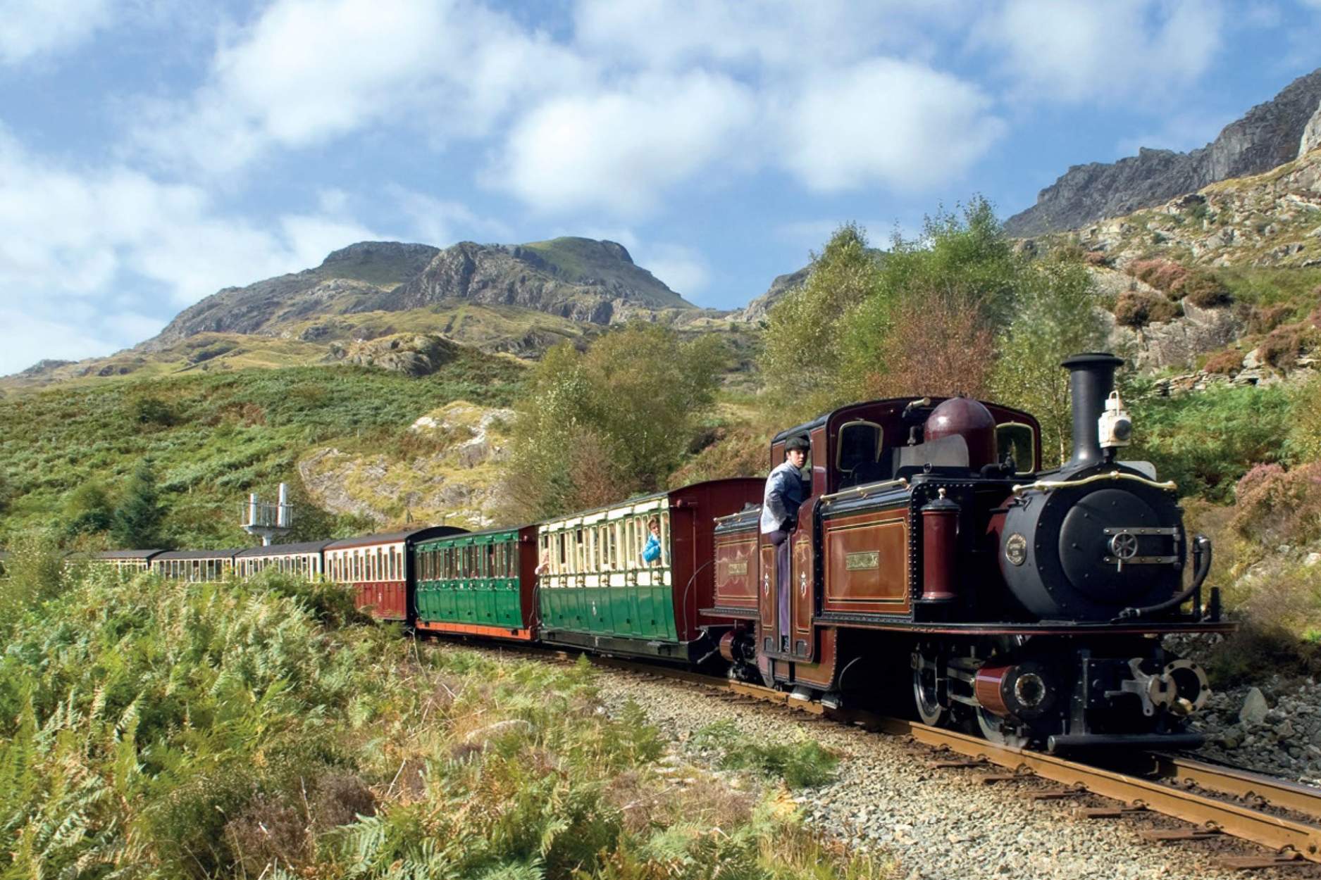 Solve Another Double Fairlie on the Ffestiniog Railway, Wales. jigsaw ... Solve Another Double Fairlie on the Ffestiniog Railway, Wales. jigsaw ...