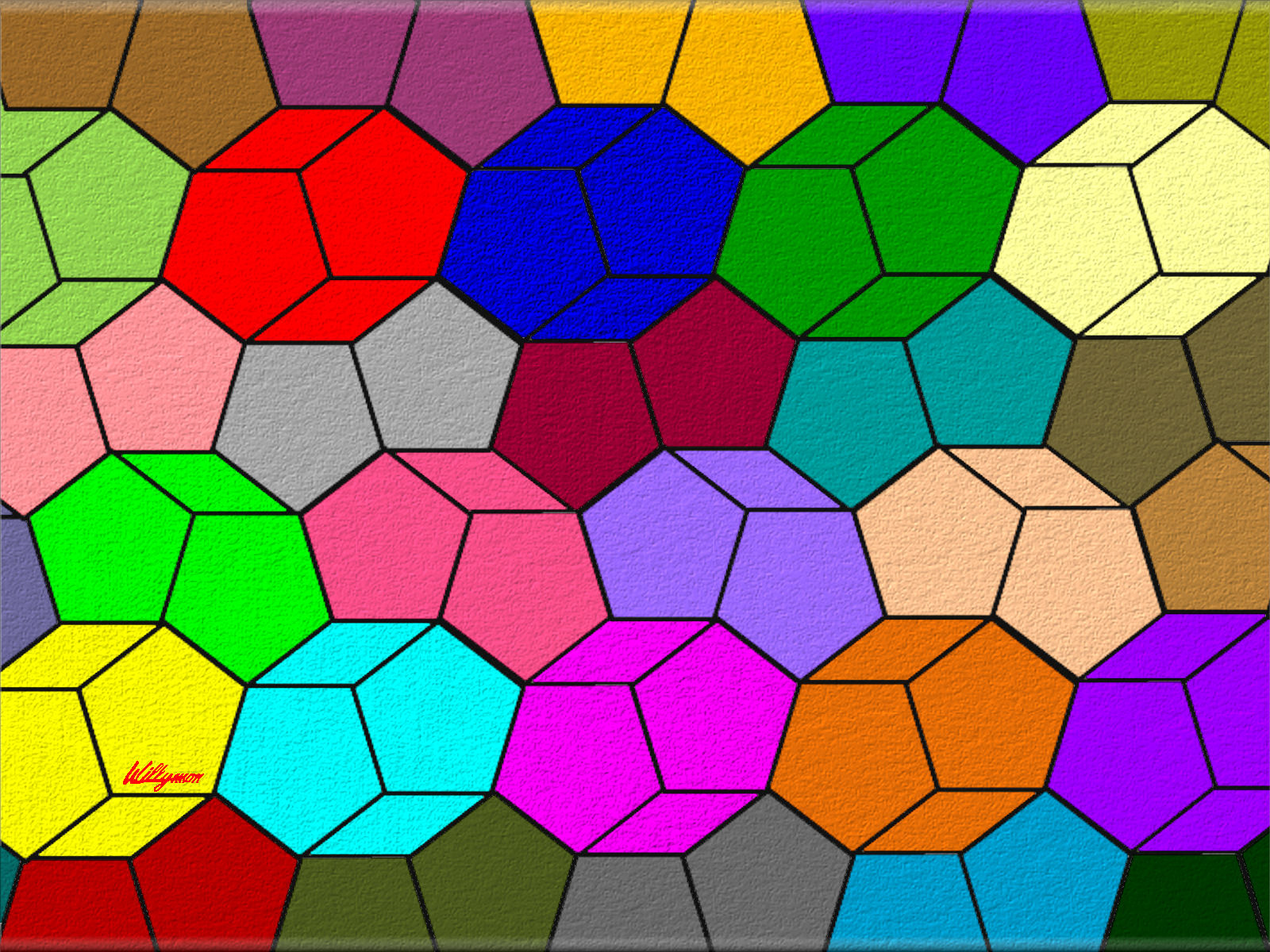 Solve pentagons jigsaw puzzle online with 252 pieces