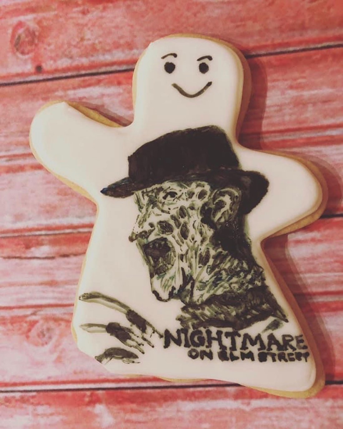 Solve Freddy Krueger sugar cookie jigsaw puzzle online with 99 pieces
