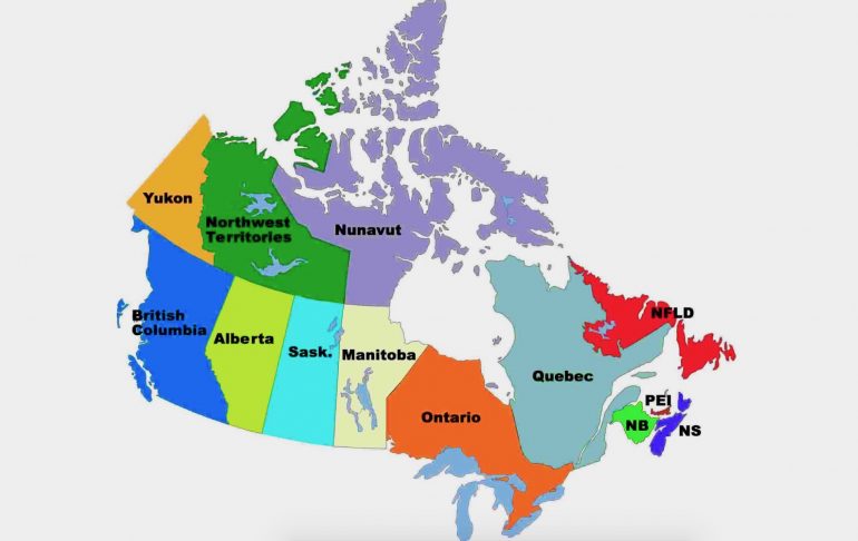 Solve Origin of the names of Canada and its provinces and territories ...