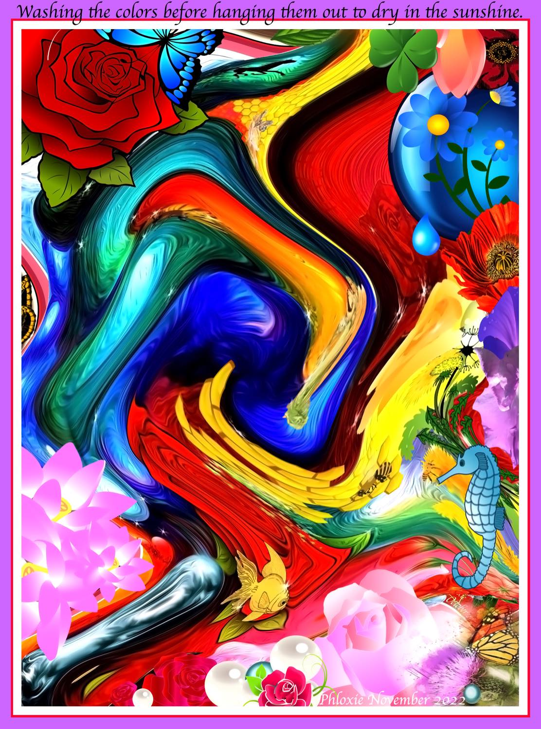 Jigsaw Puzzle | Washing the colors | 500 pieces | Jigidi