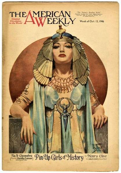 Jigsaw Puzzle | Henry Clive - Pinup Girls of History: Cleopatra on the ...