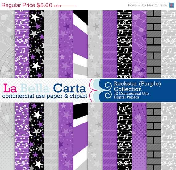 Solve Rockstar (Purple) Collection jigsaw puzzle online with 81 pieces