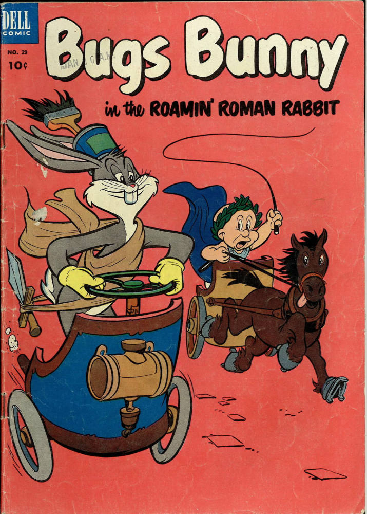Solve Bugs Bunny: The Roamin' Roman Rabbit jigsaw puzzle online with 70 ...